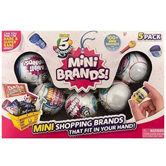ZURU MINI BRANDS | Toys | Sold New 5 Pack Zuru Surprise Mini Brands ...